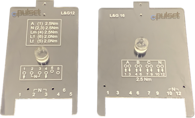 Metering Template Transparent Acrylic