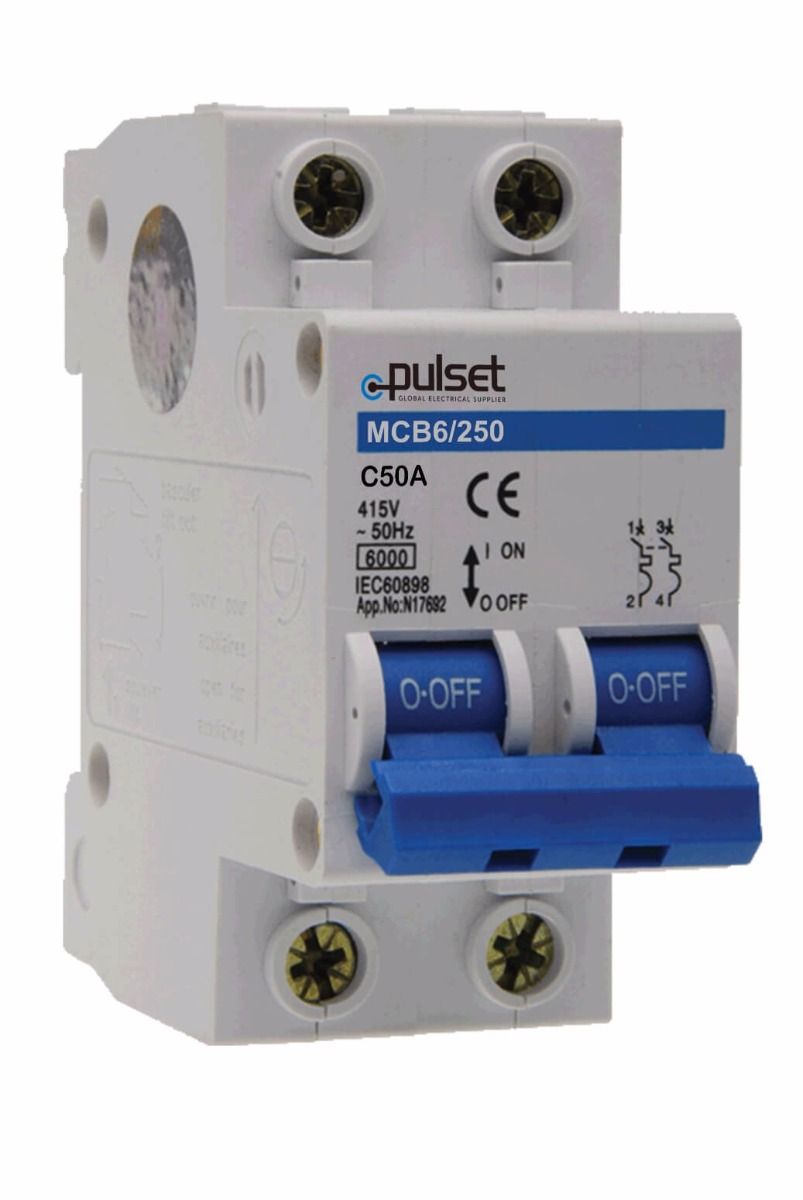 2 Pole MCB distributor | Pulset Pty. Ltd