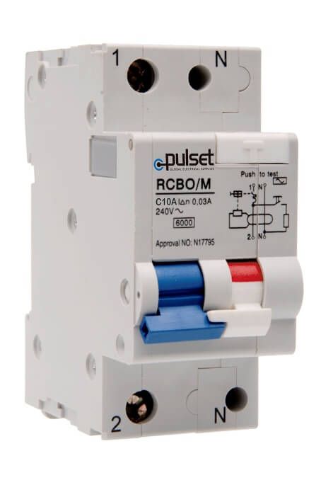 Deal 2 Pole MCB/RCD Mechanical Combo | Sale Mechanical Combo | MCB/RCD ...