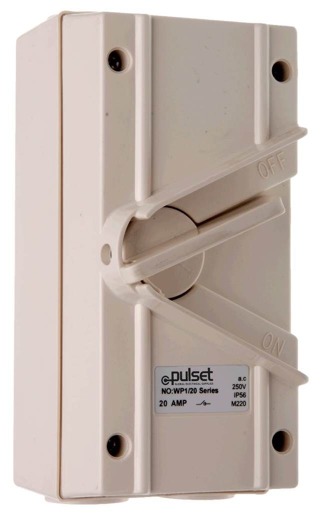 Weatherproof Isolator | 1 Pole 35Amp Weatherproof Isolator (WP1/35) | 1 ...