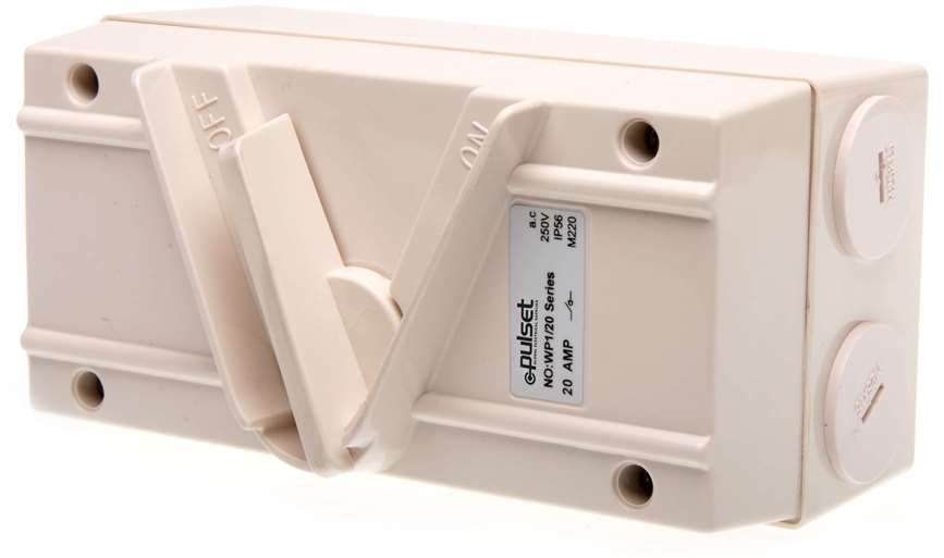 Weatherproof Isolator | 1 Pole 35Amp Weatherproof Isolator (WP1/35) | 1 ...