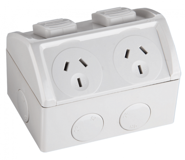 Weatherproof Power Points | Power Points | Weatherproof Double ...