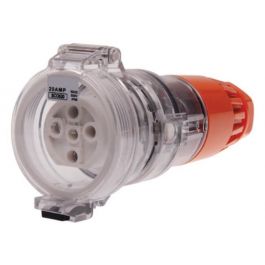 3 Phase 5 Round Pin Extension Socket - 10Amp|3 Phase 5 Round Pin ...