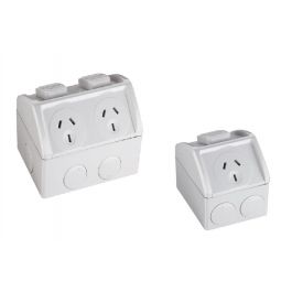 Weatherproof Power Points | Power Points | Weatherproof Double ...